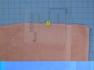 Quick Alignment on Towels – DIME by OESD's Machine Embroidery Blog